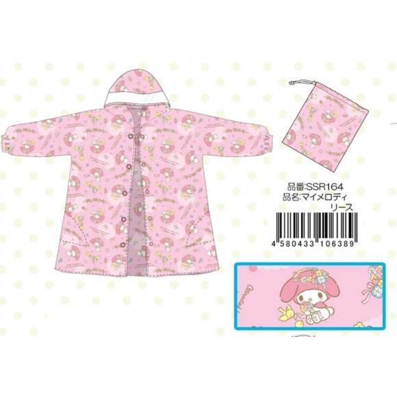 Sanrio | Jackets & Coats | My Melody Kids Rain Coat | Poshmark